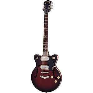 Gretsch G2655-P90 Streamliner Center Block Jr. Double-Cut P90 Electric Guitar - Claret Burst