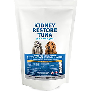 Kidney Restore Tuna Dog Treats. Special Kidney Friendly Dog Treats, Low Protein Dog Treats for Kidney Diets. Kidney Dog Treats Your Canine Will Love. Renal Dog Treats
