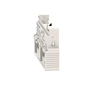 Schneider Electric - GPEFC11 Easy TeSys Auxiliary Contact Block, 1 NO and 1 NC, Top Mount, Screw clamp, for use with GP2E Manual Motor Starter