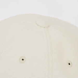 UNDERCONTROL Baseball Fleece Dad Hat Low Profile Embroidered Curved Visor Sports Adjustable Buckleback Trucker Cap Unisex (White)