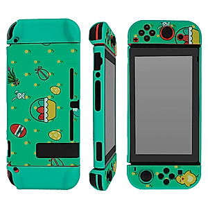 PowerLead Protective Case Cover for Nintendo Switch Console, Soft Slim Case Cover Compatible with Nintendo Switch Console Dockable Protective Case for Nintendo Switch