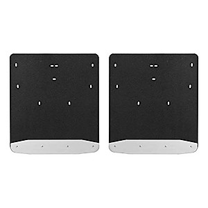 LUVERNE 251124 Rear Dually 20-Inch x 23-Inch Textured Rubber Mud Guards, Select Ford F-350, F-450 Super Duty , Black