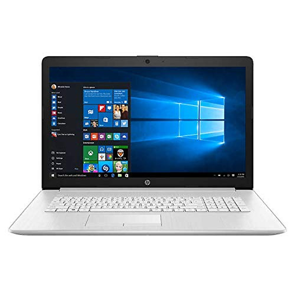 HP - 17.3 FHD Anti-Glare Display - AMD Ryzen 5 4500U - DVD Writer - Webcam - 16GB DDR4 RAM, 512GB PCIE SSD, 1TB HDD, Bundle with Woov Accessories - Windows 10 Home - Silver,17z-ca300