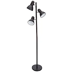 Boston Harbor TL-TREE-134-BK-3L 3-Light Adjustable Tree Lamp, 60 W, A19