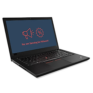 Lenovo ThinkPad T480 14 HD Laptop - Intel Core i5-8350U, 16GB RAM, 256GB SSD, Webcam, Windows 10 Pro (Renewed)