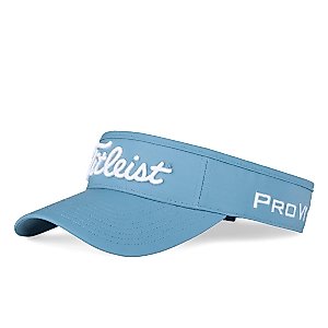 Titleist Tour Performance Visor, Storm/White TH21VTPLK