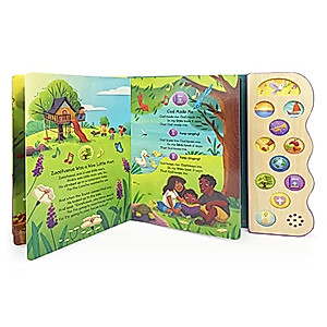 Best Loved Bible Songs - Childrens Board Book with Sing-Along Tunes to Favorite Religious Melodies - Read and Sing with Songs of Praise and Joy (Little Sunbeams: Early Bird Song Books)