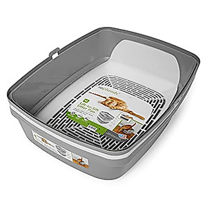 So Phresh Grey & White Lift-to-Sift Cat Litter Pan, 22.5" L X 17.25" W X 10.5" H