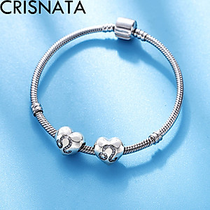 Leo Zodiac Sign Heart Charms, fits Pandora Birthday Bracelet, 925 Sterling Silver I Love my Constellation Beads with CZ Birthstone, Leonis Star Horoscope Gifts for Girl/Family