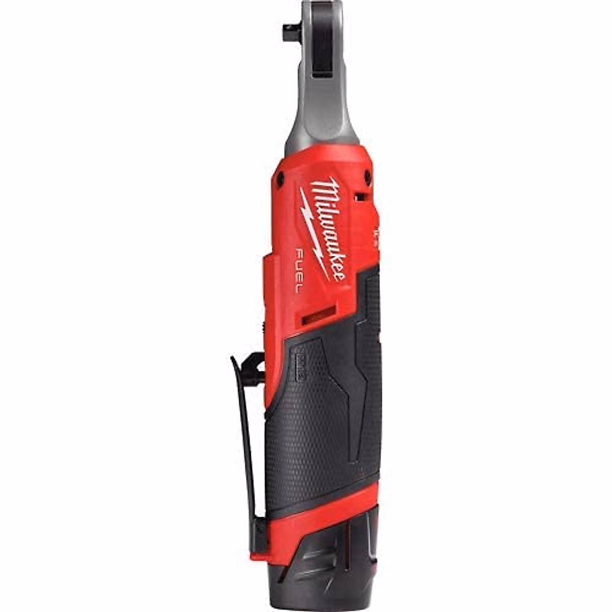 Milwaukee 2566-22 M12 FUEL Brushless Lithium-Ion 1/4 in. Cordless High Speed Ratchet Kit with 2 Batteries (2 Ah)