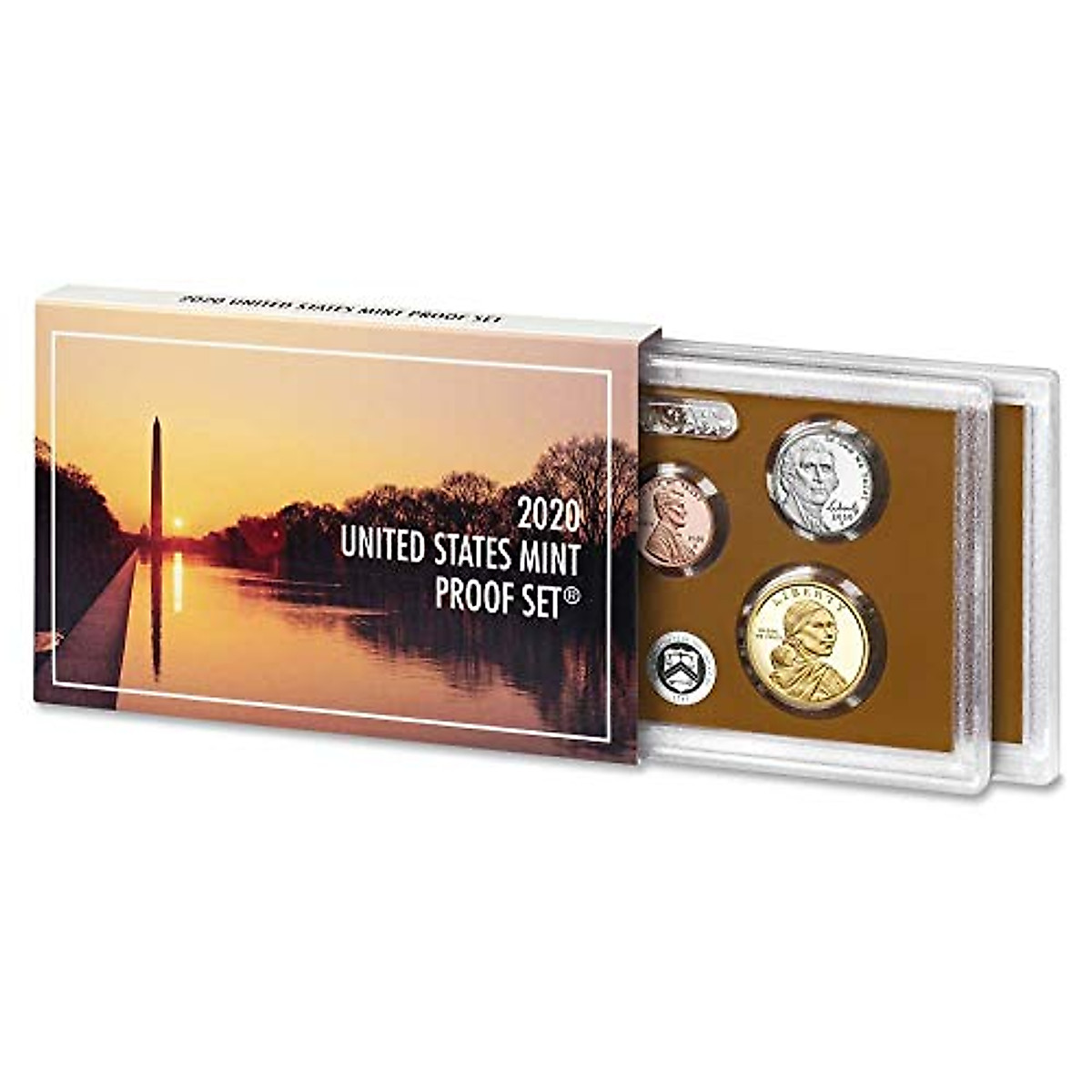 2020 S 10 Coin Clad Proof Set in OGP with CoA Proof