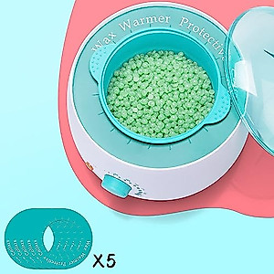 LEMONTRA Waxing Accessories Kit, 2 Heat Safe Silicone Bowls, 2 Spray Bottles