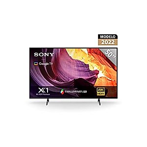 Sony 50 Inch 4K Ultra HD TV X80K Series: LED Smart Google TV with Dolby Vision HDR KD50X80K- 2022 Model (Renewed)