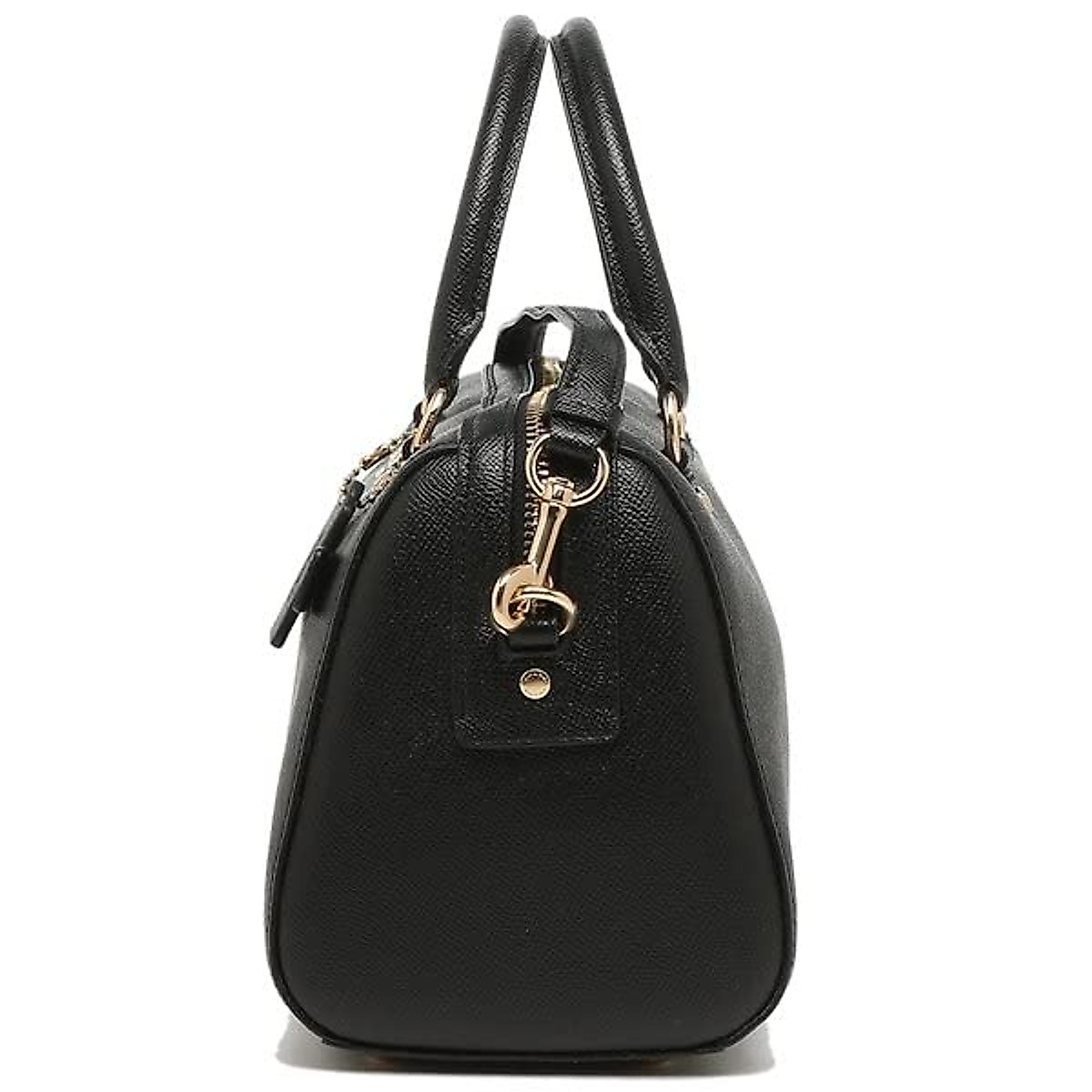 Coach Rowan Leather Satchel Crossbody Purse - #F79946 - IM/Black