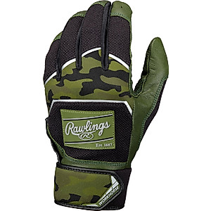 Rawlings | WORKHORSE Baseball Batting Gloves | Youth Medium | White