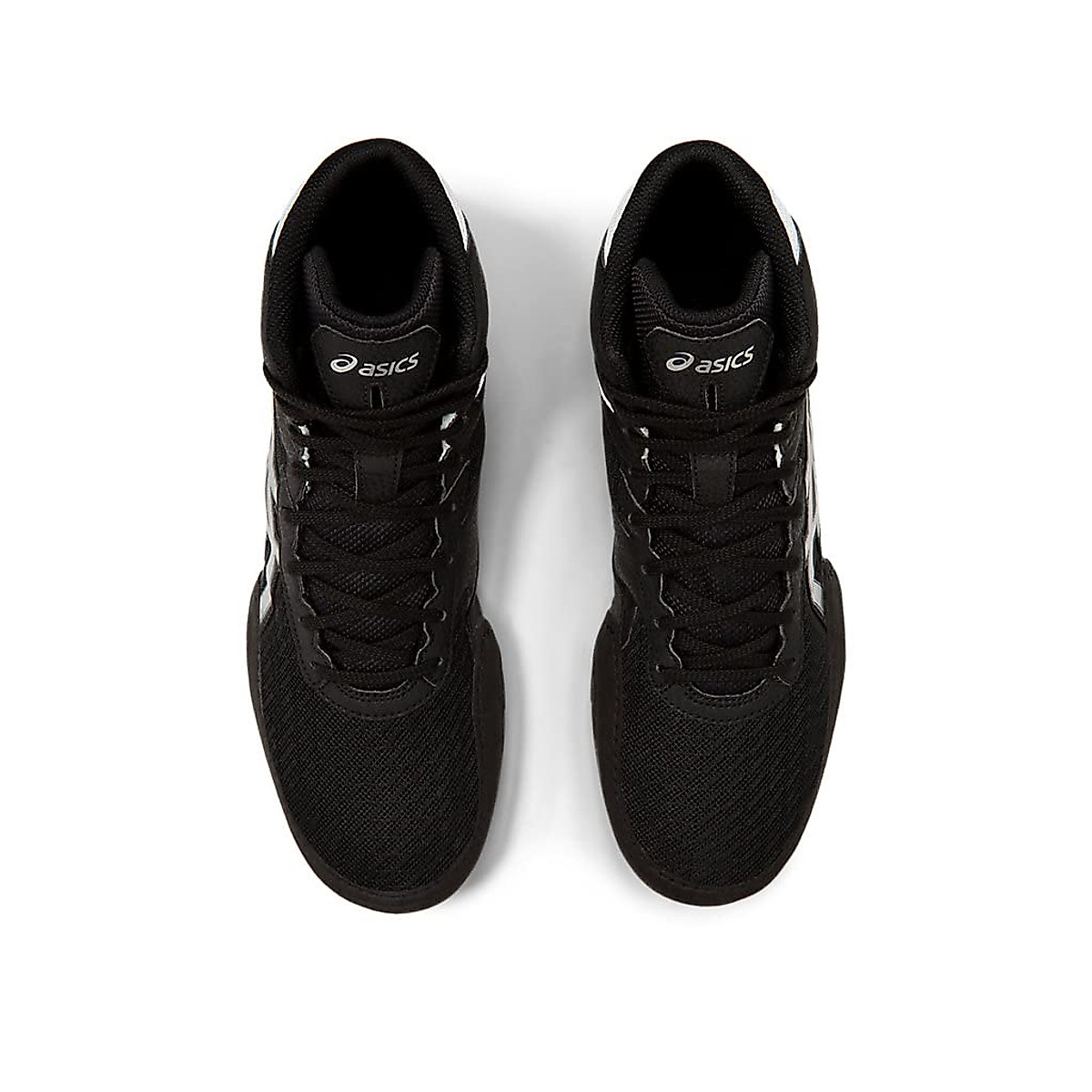 ASICS Men's MATFLEX 6 Wrestling Shoes, 10.5, BLACK/Silver