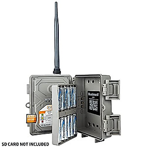 Bushnell CelluCORE 20 Trail Camera for Verizon with Low Glow/80ft Night Range and HD Video Trail Camera