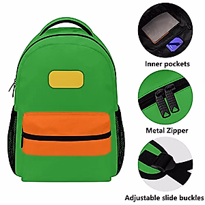 Inevnity Anime Ash Backpack For Kids Women Men Lightweight Daypack College Bookbags School Bag Laptop Bag