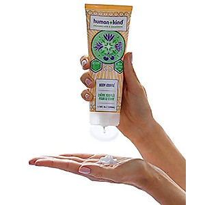 Human+Kind Body Souffle - Light, Fluffy Skin Conditioner for Hydrating and Smoothing Dry Skin - Natural, Vegan Formula with Shea Butter and Apricot Kernel Oil - Light, Fresh Fragrance - 6.76 oz