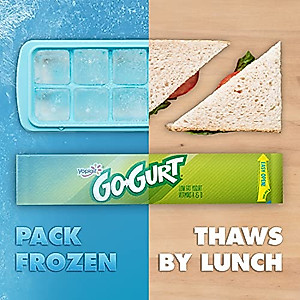 Go-GURT Berry Kids Fat Free Yogurt, Gluten Free, 2 oz. Yogurt Tubes (8 Count)