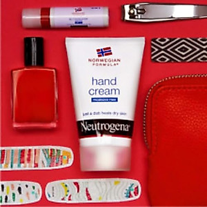 Neutrogena Norwegian Formula Moisturizing Hand Cream Formulated with Glycerin for Dry, Rough Hands, Fragrance-Free Intensive Hand Lotion, 2 oz, Pack of 6