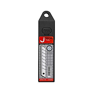 Jetech 18mm Utility Knife Blades (50 pack) - Spare Replacement Blades