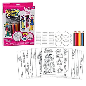 Just Play Barbie Shrinky Dinks Kit, Kids Toys for Ages 5 Up