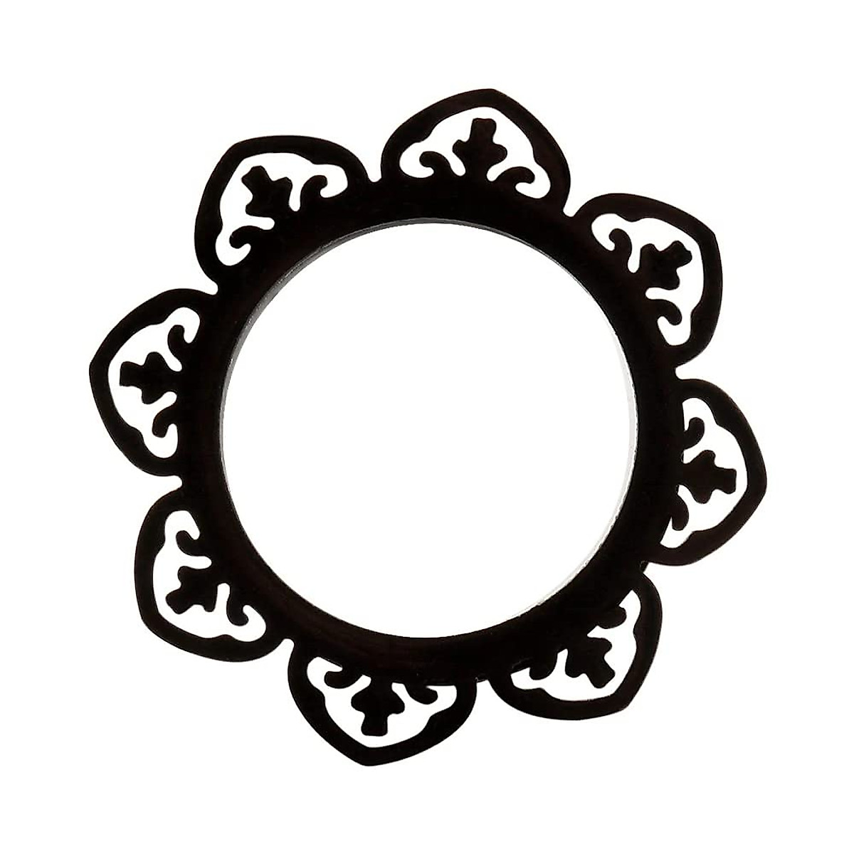 KUBOOZ New Stainless Steel Ear piercing Flesh Tunnels Double Flared Ear Stretcher Saddle Plug Gauges for Ears 8mm to 20mm 0g to 13/16"