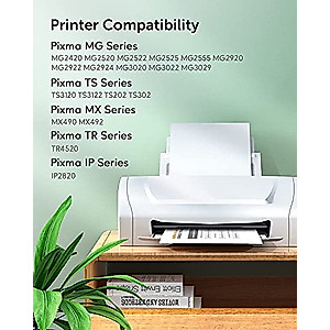 JAR-JAR-BO 245XL Remanufactured Ink Cartridge Replacement for Canon PG-245 PG-245XL PG 243 245XL to Use for Canon PIXMA MX492 MX490 MG2420 MG2520 MG2522 MG2555 MG2920 MG2922 (2 Black)