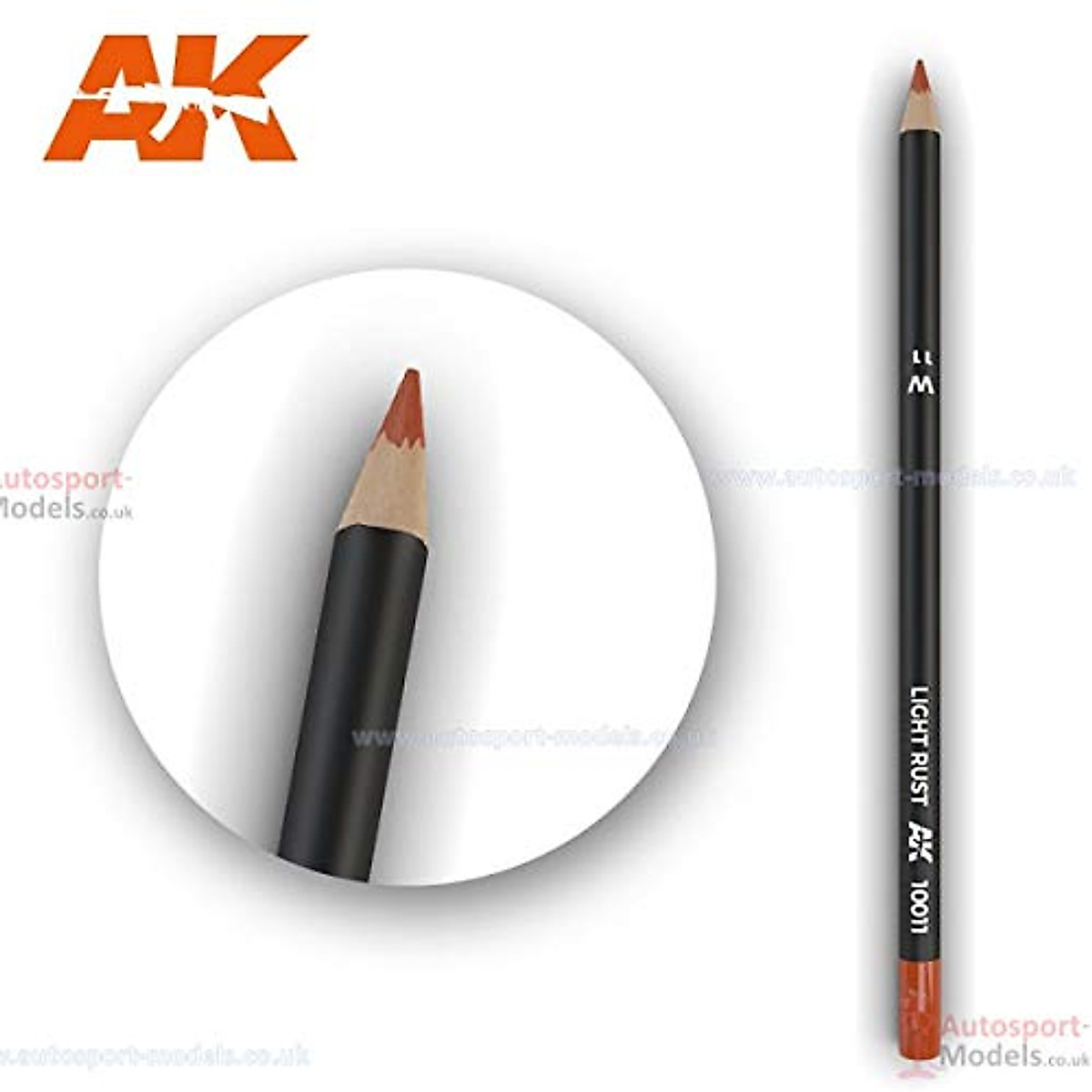 AKI Weathering Pencil Set - Rust and Streaking
