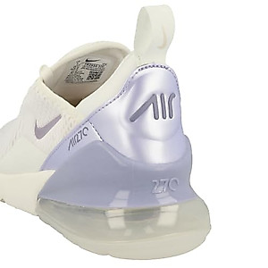Nike Women's Air Max 270 Sail/Oxygen Purple-Phantom (FB2934 100) - 6.5