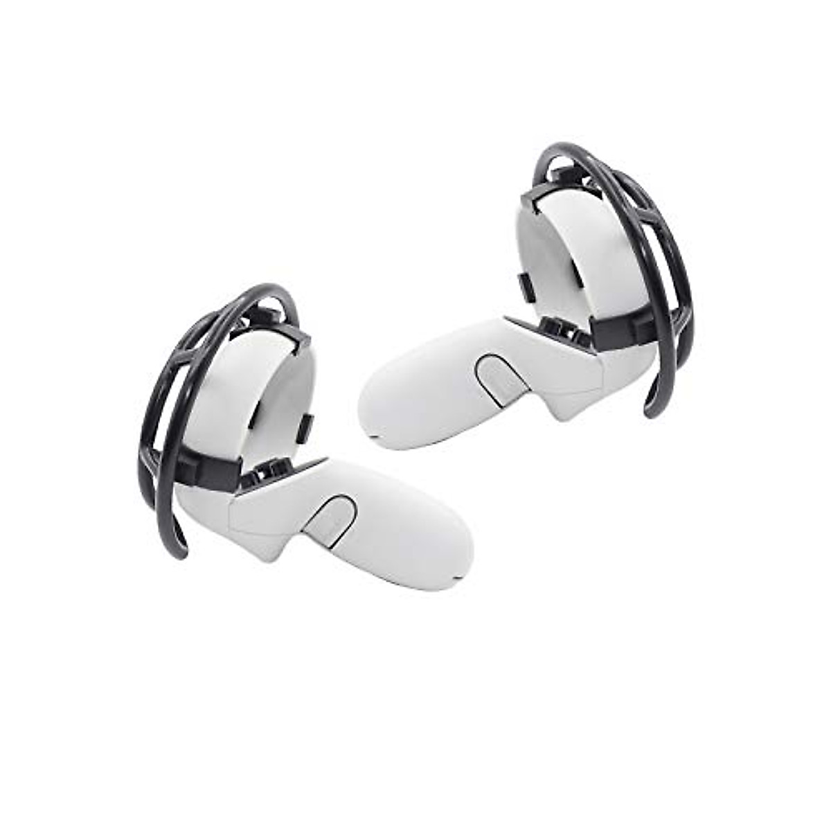 LICHIFIT Anti-Collision Protection Frame Cover Set for Oculus Quest 2 Headset Grip Handle Bumper Guard