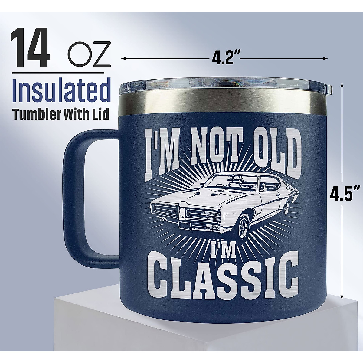Birthday Gifts for Men, Dad, Grandpa - Gifts for Dad, Men - Men Gifts for Birthday, Dad Gifts for Fathers Day, Christmas - Gag, Funny Gifts for Men - Best Gifts for Men Unique - Novelty Men Mug 14Oz