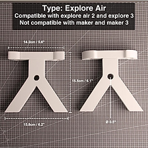 LOPASA Stand Legs Compatible with Cricut Explore Air 2 and Explore 3, Cricut Accessories for Organize and Storage, Cricut Stand Save Space (Explore Series Machine Only)
