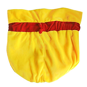 YuDanae Animal Bells Bag Drawstring Plush Travel Makeup Cosmetic Storage Bags Organizer (Bells Bag)