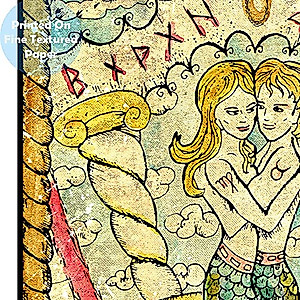 Wall Art Motivation Lovers The old tarot card Print Glam Modern Art Poster Print Designer Brand