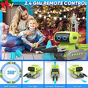 Uarzt Robot Toys for Kids 3-5 5-7 8-12, [12.5 Inch] RC Programmable Robots for Kids 3-5 6-8 8-12, Remote Control Robot, for 3 4 5 6 7 8-12 Year Old Boys Girls Kids Birthday 2022