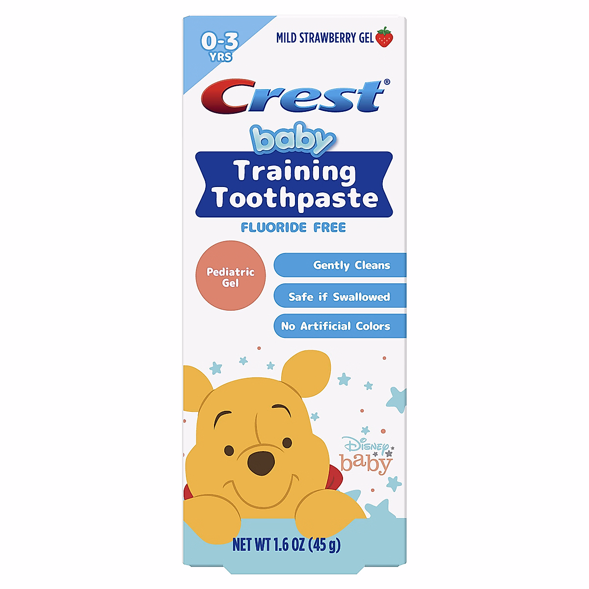 Crest Toothpaste 1.6 Ounce Baby Training Winnie Pooh (Pack of 3)