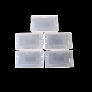 Plastic Game Cartridge Cases Storage Box Protector Holder Dust Cover Replacement Shell for Nintendo GBA Gameboy Advance SP GBM (5pcs)