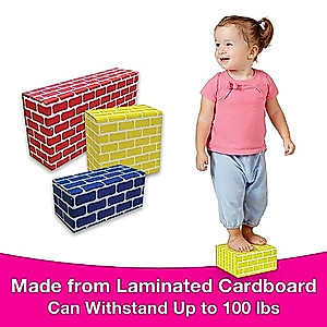 Edushape Corrugated Blocks, 52 Piece
