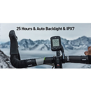 XOSS G+ GPS Bike Computer ANT+ with 2 Smart Cadence Sensor, Bluetooth Cycling Computer, Wireless Bicycle Speedometer Odometer, Waterproof MTB Tracker Fits All Bikes (Support Heart Rate Monitor)