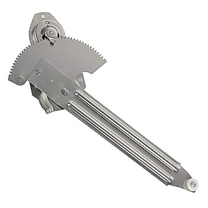 OCPTY Front Left Driver Side Window Regulator 740-866 Fits 1978-1979 Ford Bronco, F-100, F-150, F-250, F-350 Silver Metal Plastic