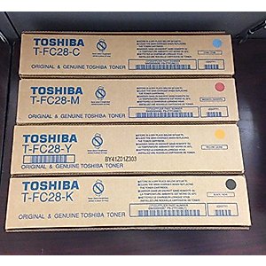 Genuine Toshiba T-FC28 CMYK Full Toner Set -