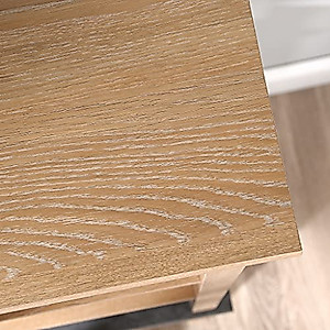 Sauder August Hill Bookcase, L: 32.28" x W: 15.51" x H: 71.89", Dover Oak Finish