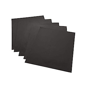 Cuisinart CNGS-5555 Non-Stick Reusable Grilling Sheets, 5-Pack, Black