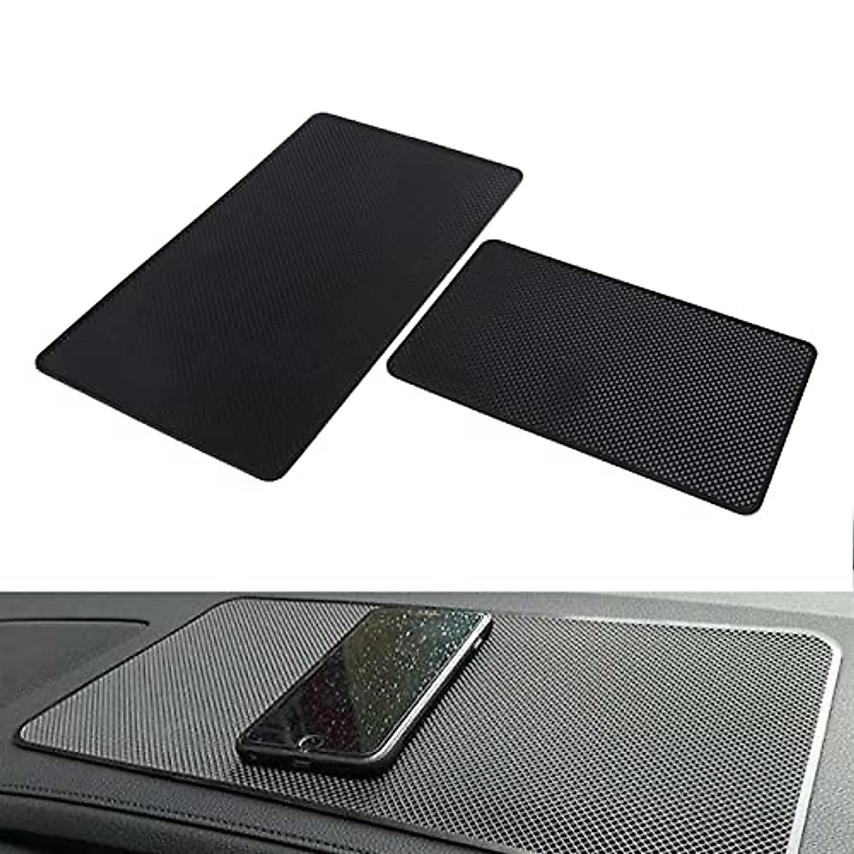Anti Slip Phone Holder for Car 27x15CM Car Dashboard Sticky Anti-Slip Phone Mat PVC Non-Slip Sticky Gel Pad for Anti-Slip Car Dash Sticky Mat (Color : 27X15cm)