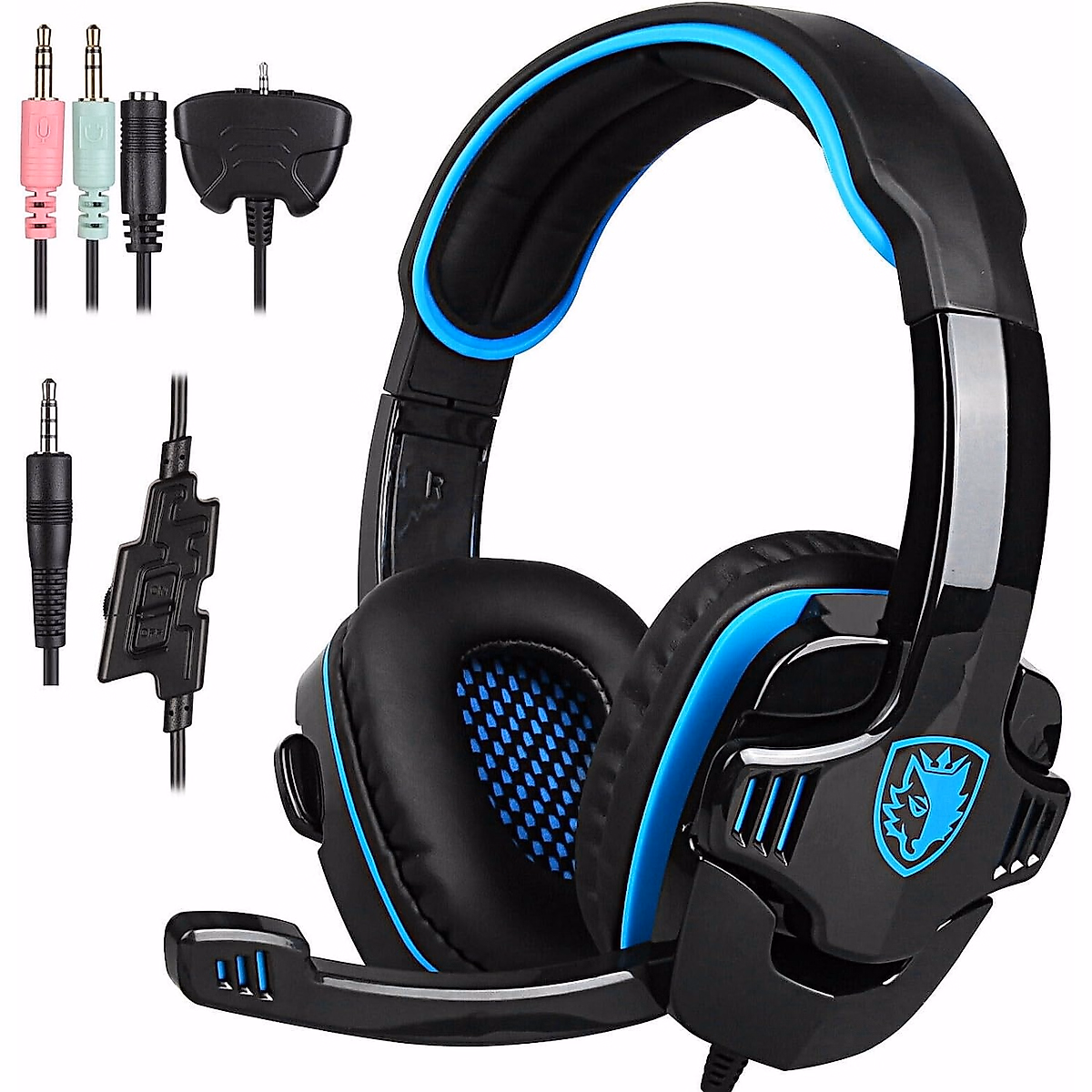 SADES Gaming Headset Headphone for PS4/PC/Laptop/Xbox 360 with Microphone SA-708GT