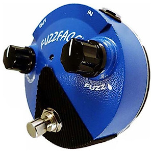 Dunlop FFM1 SILICON FUZZ FACE MINI Pedal w/ 9V Power Supply and Patch Cable