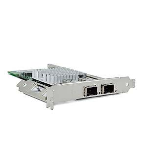 Jeirdus with Intel 82599 Chipset X520-DA2 E10G41BTDA 10G PCI-E X8 Ethernet Server Adapter NIC Dual Port SFP+