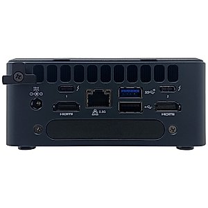 Intel PC Intel NUC 11 Pro Kit NUC11TNHi7 Mini Desktop PC Computer-11th Gen Intel Core i7-1165G7 up to 4.70 GHz Processor,64GB RAM,512GB PCIe SSD,Intel Iris Xe Graphics,Windows 10 Pro,Black